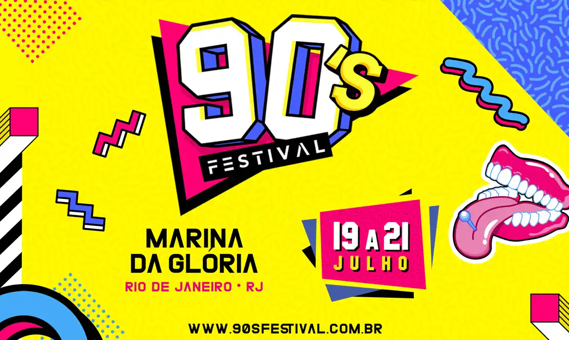 90’s Festival retorna à Marina da Glória com shows de rock, funk, forró ...